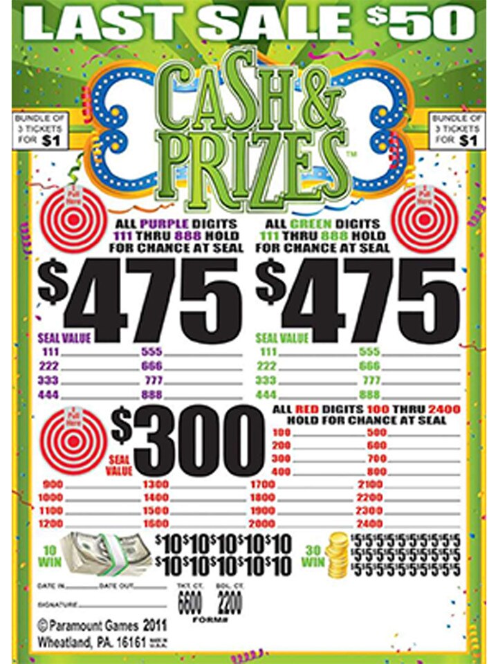 Cash & Prizes Ct 6600 LS