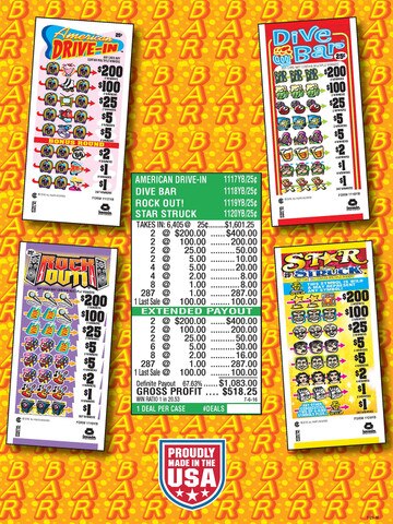 Pull Tabs, Lancaster Bingo Company