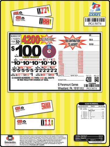 Jar Tickets | Lancaster Bingo Company