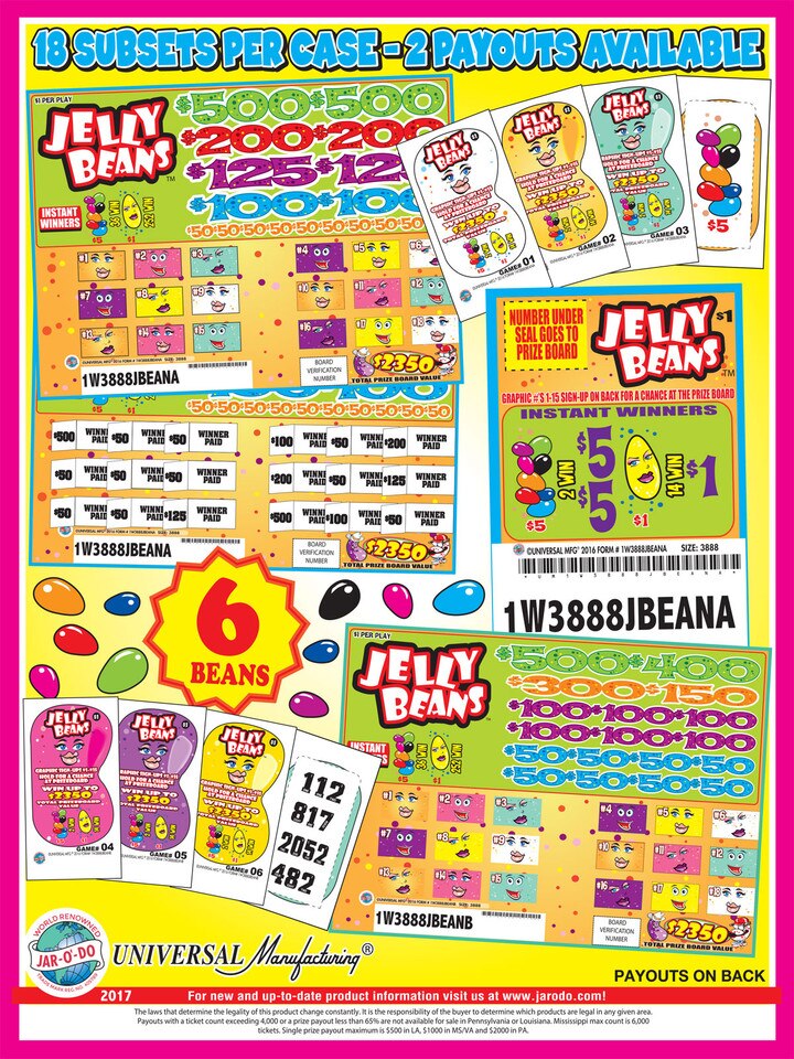JELLY BEANS 3888 CT NLS