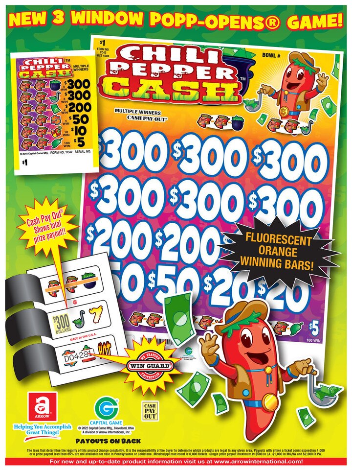 CHILI PEPPER CASH 4000 CT NLS