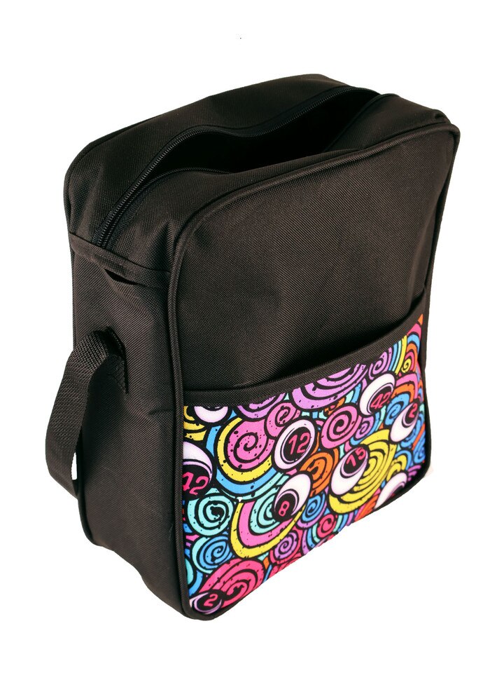 6 POCKET BOOSTER BAG BINGO SWIRL