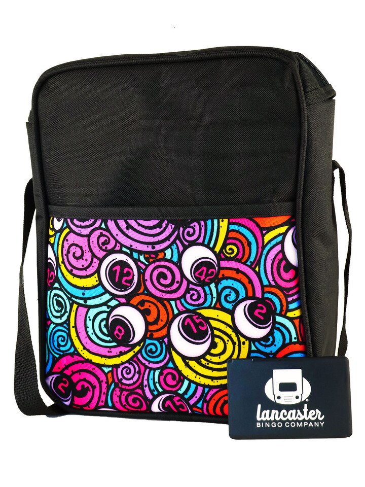 6 POCKET BOOSTER BAG BINGO SWIRL