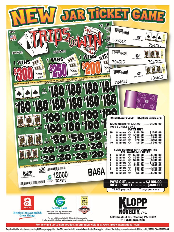 TRIPS TO WIN 12000 CT NLS