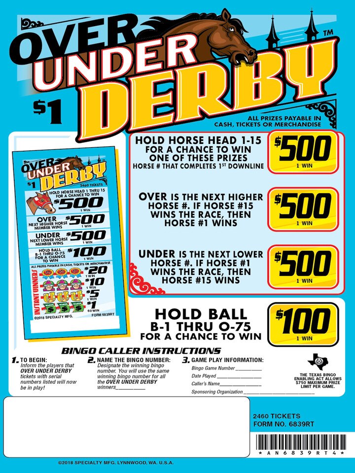 OVER UNDER DERBY 2460 CT NLS