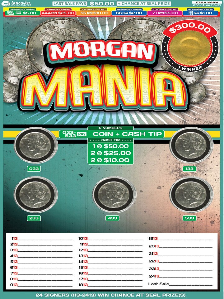 MORGAN MANIA 1700 LSNLS CBD