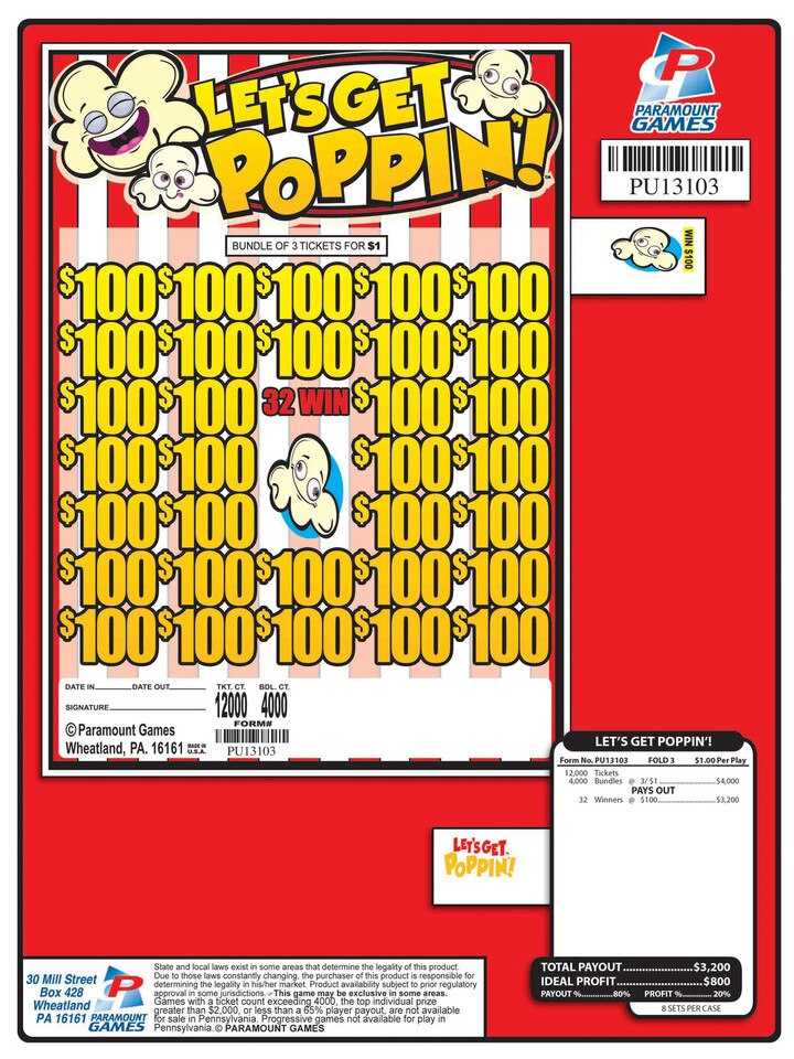 LETS GET POPPIN 12000 CT NLS