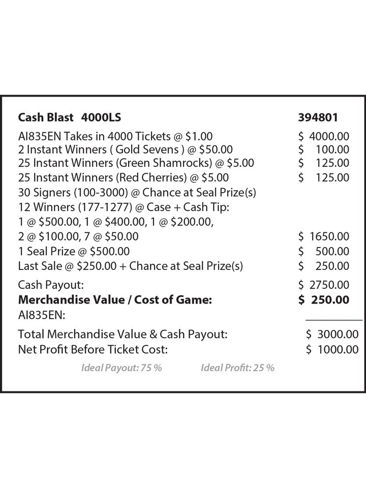 Cash Blast 4000 LS CAS