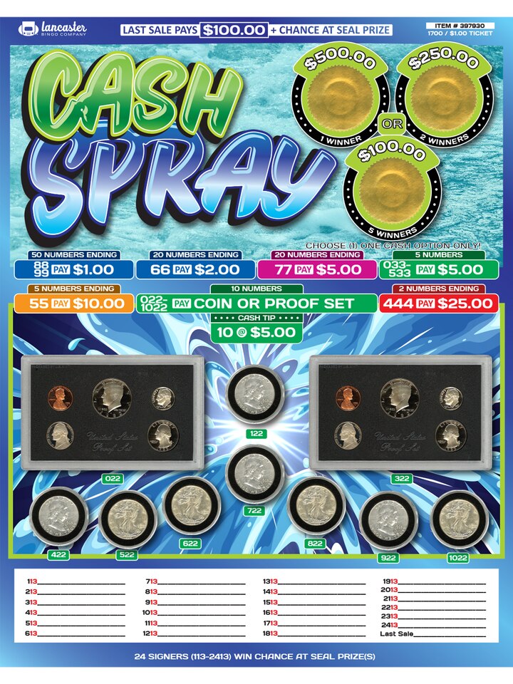 Cash Spray 1700 LSNLS CBD